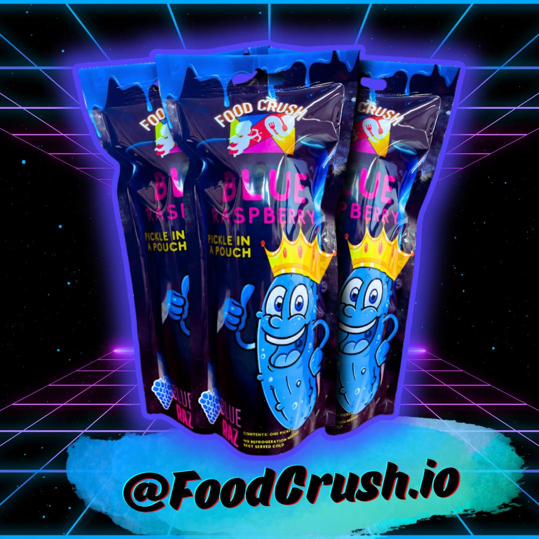 Blue Raspberry Pickle Kit and chamoy pickle kits from by Food Crush ...