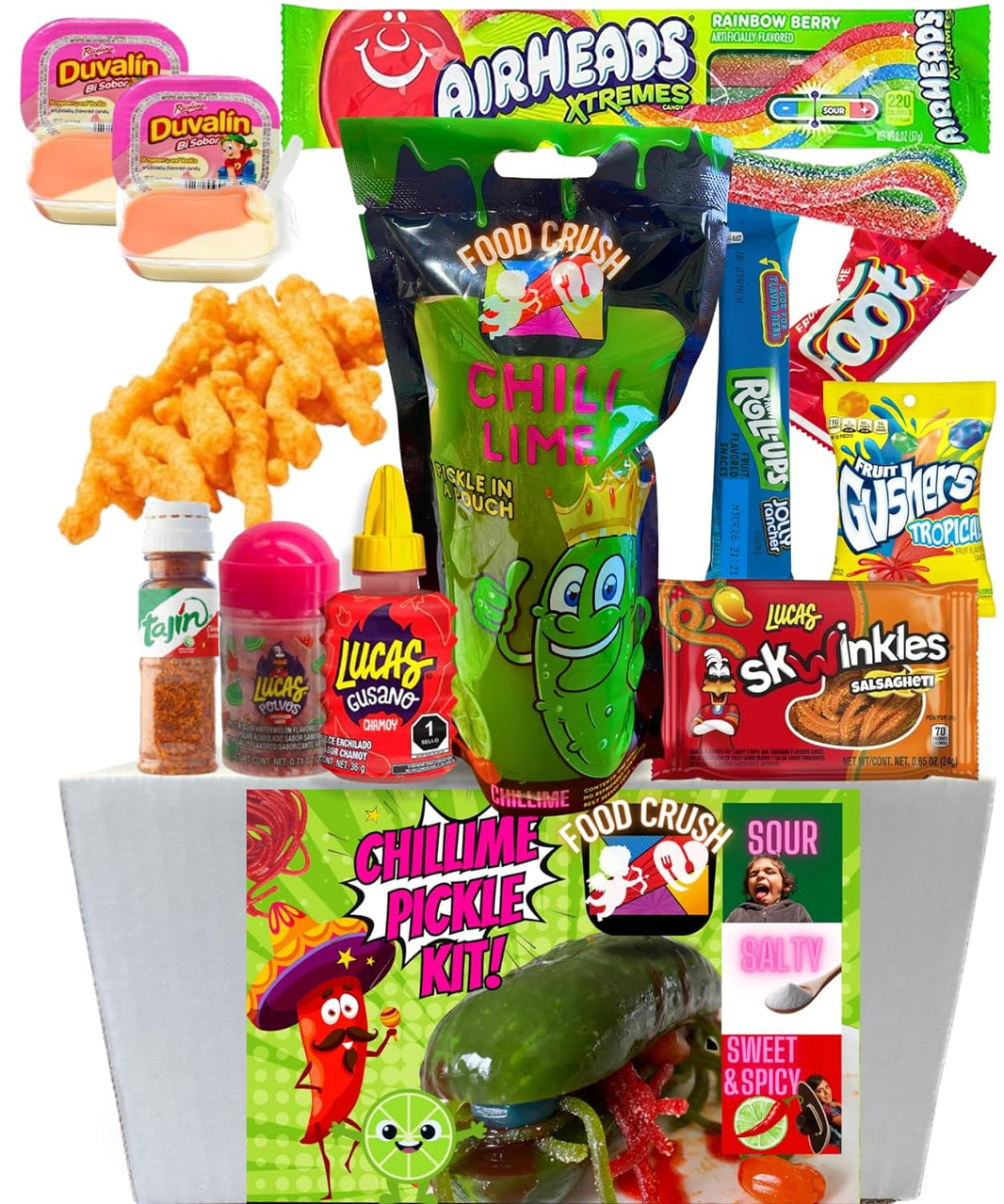 Blue Raspberry Pickle Kit and chamoy pickle kits from by Food Crush ...