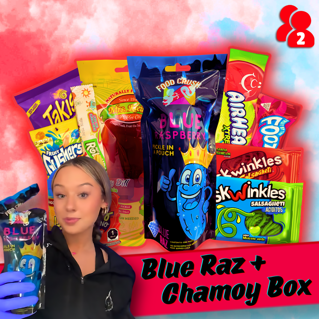 Blue Raspberry Pickle Kit and chamoy pickle kits from by Food Crush ...