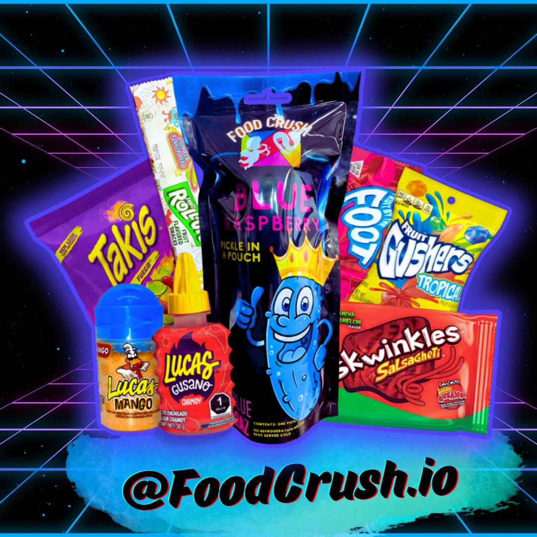 Blue Raspberry Pickle Kit and chamoy pickle kits from by Food Crush ...