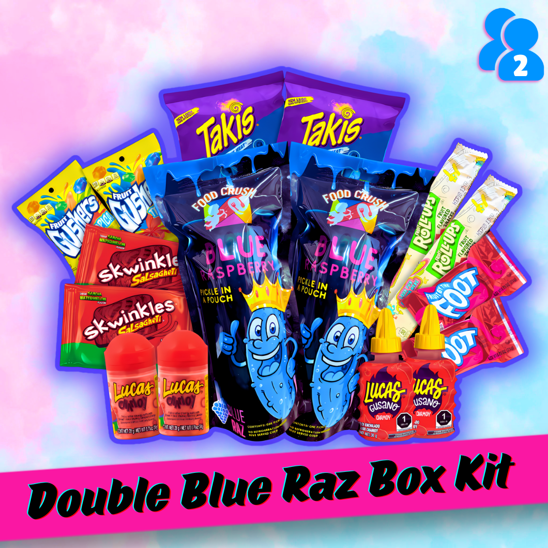 Blue Raspberry Pickle Kit and chamoy pickle kits from by Food Crush ...