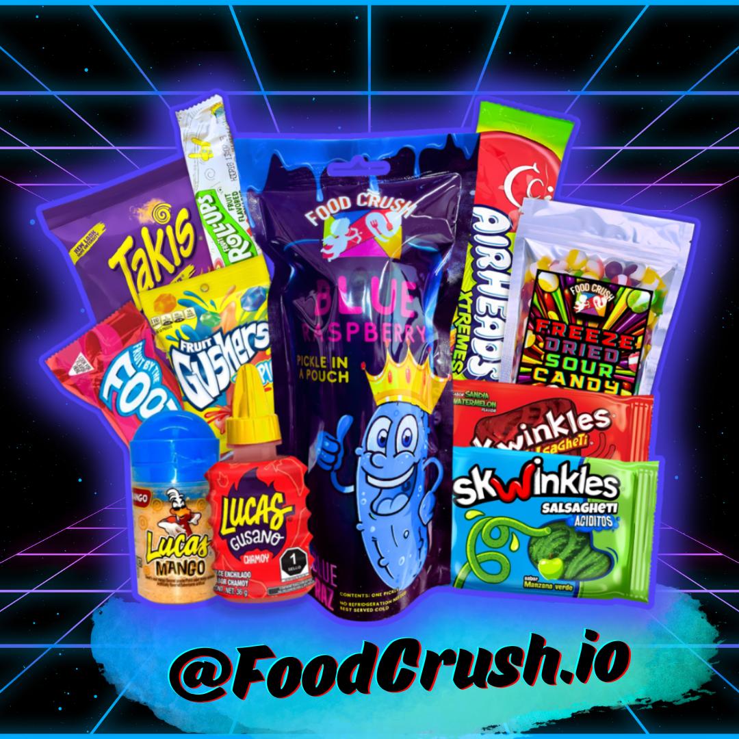 Blue Raspberry Pickle Kit and chamoy pickle kits from by Food Crush ...