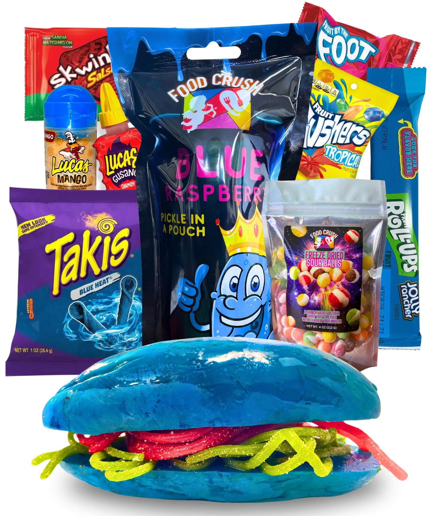 Blue Raspberry Pickle Kit and chamoy pickle kits from by Food Crush ...