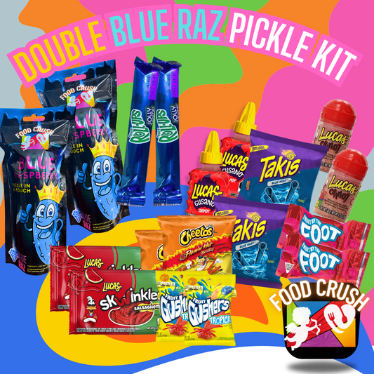 Blue Raspberry Pickle Kit and chamoy pickle kits from by Food Crush ...