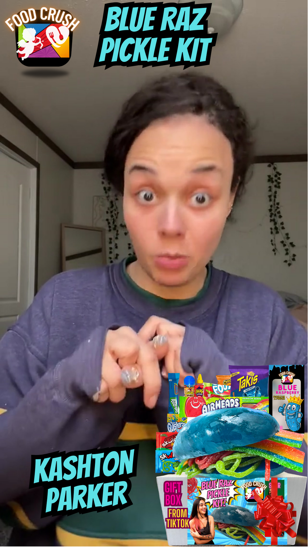 Double Blue Raspberry Pickle Kit Gift Box – FoodCrush.io